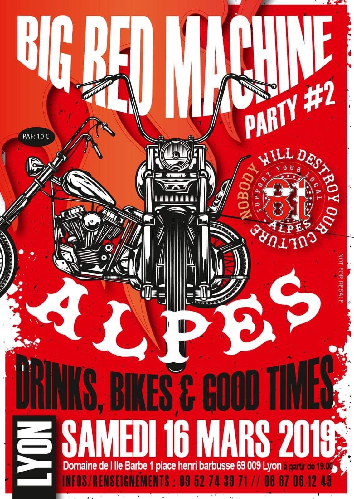 Big Red Machine Party #2 | TripnBike