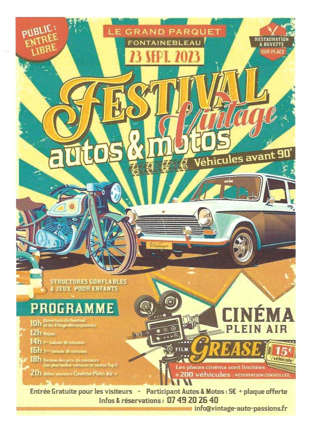 Festival vintage autos & motos avant 90 | TripnBike
