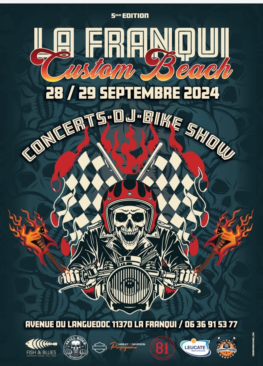 La Franqui Custom Beach 2024 | TripnBike