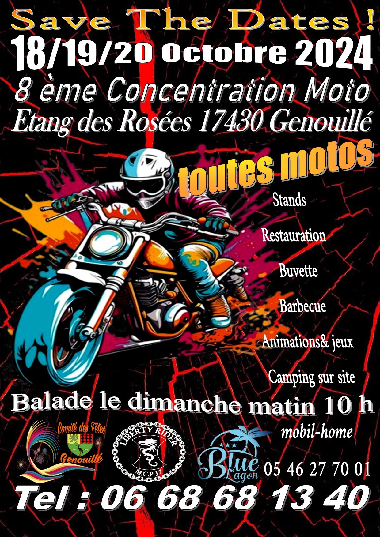 Concentration Moto 2024 France