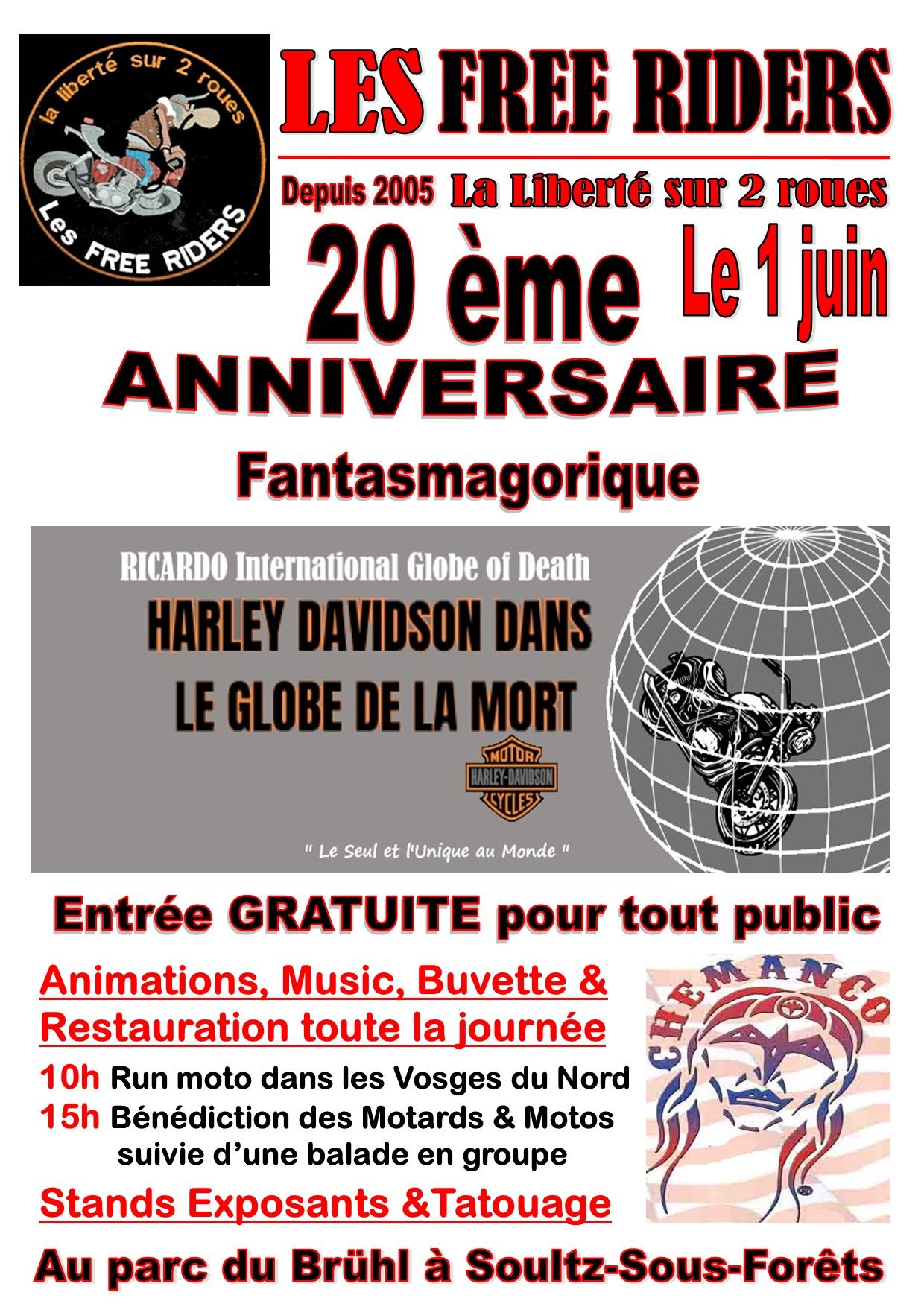 Les Free Riders - 20ème ANNIVERSAIRE | TripnBike